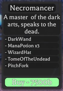 Classes - Dead Spells Wiki [Roblox] - BloxInformer