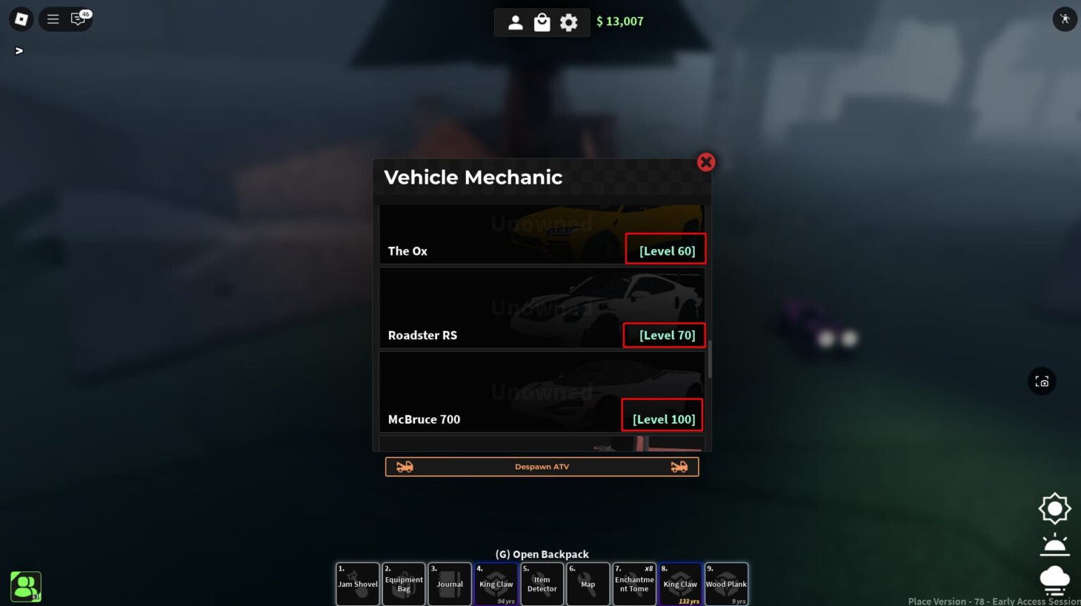 Vehicles - DIG Wiki [Roblox] - BloxInformer