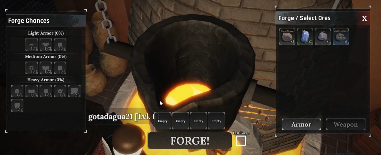 Forging - The Forge Wiki [Roblox] - BloxInformer